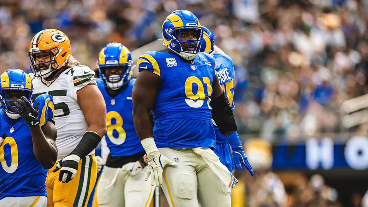 Kobie Turner third-down sack | Los Angeles Rams Highlights | Week 5 vs ...