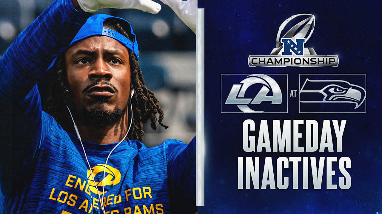 Wide receiver Tutu Atwell among Rams' inactives for NFC Championship ...