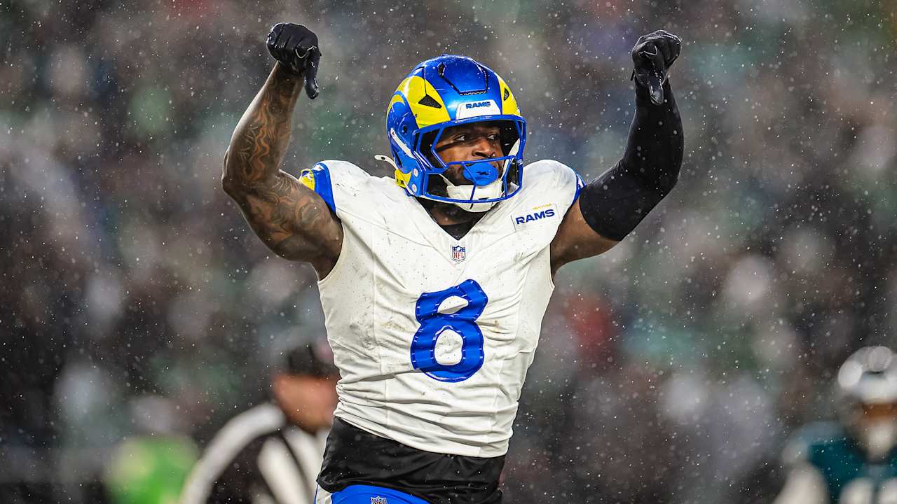 Jared Verse 2nd Sack - Los Angeles Rams Highlights - Divisional Round ...