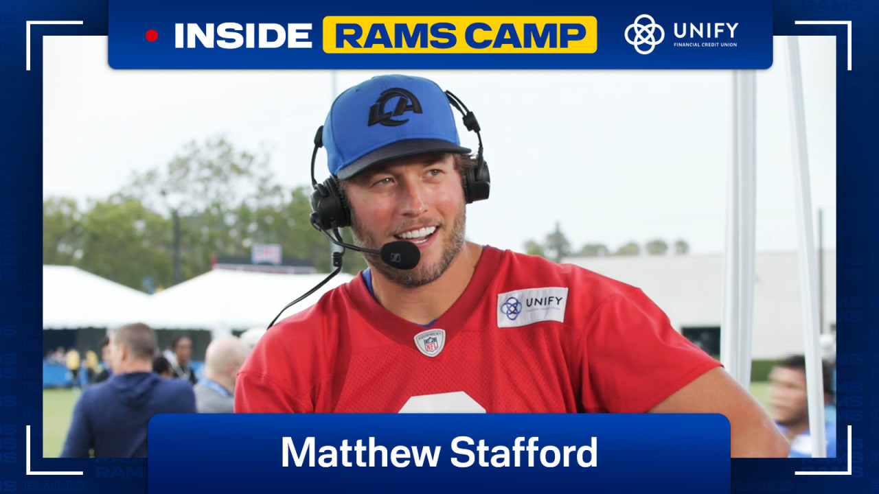 Los Angeles Rams | Inside Rams Camp | Quarterback Matthew Stafford on ...