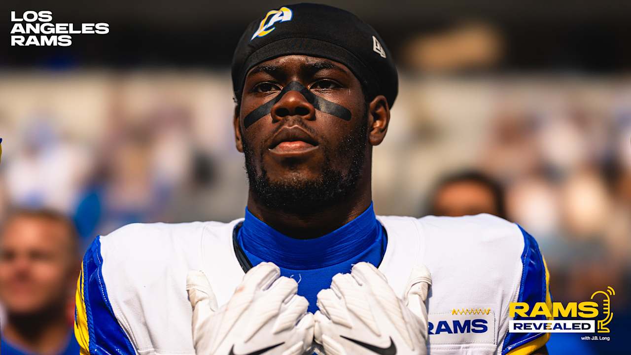 Los Angeles Rams wide receiver Konata Mumpfield on hauling in his first ...