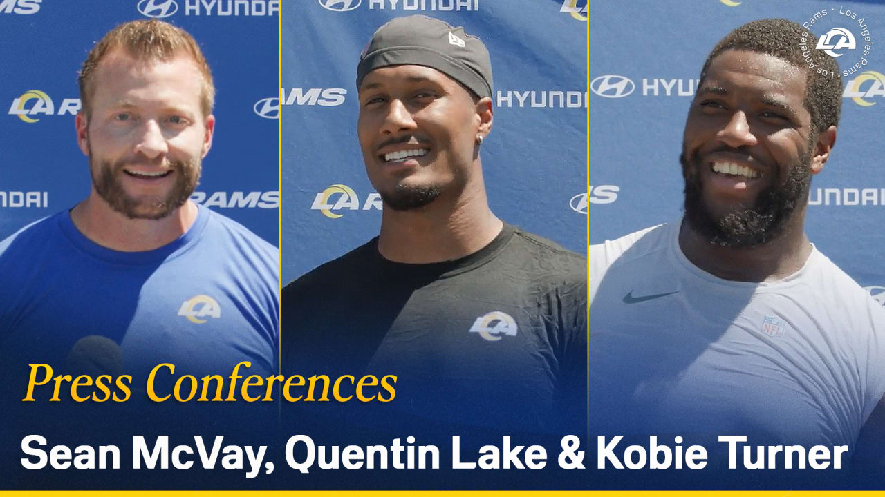 Sean McVay, Quentin Lake, Kobie Turner on Lions and being Captains ...