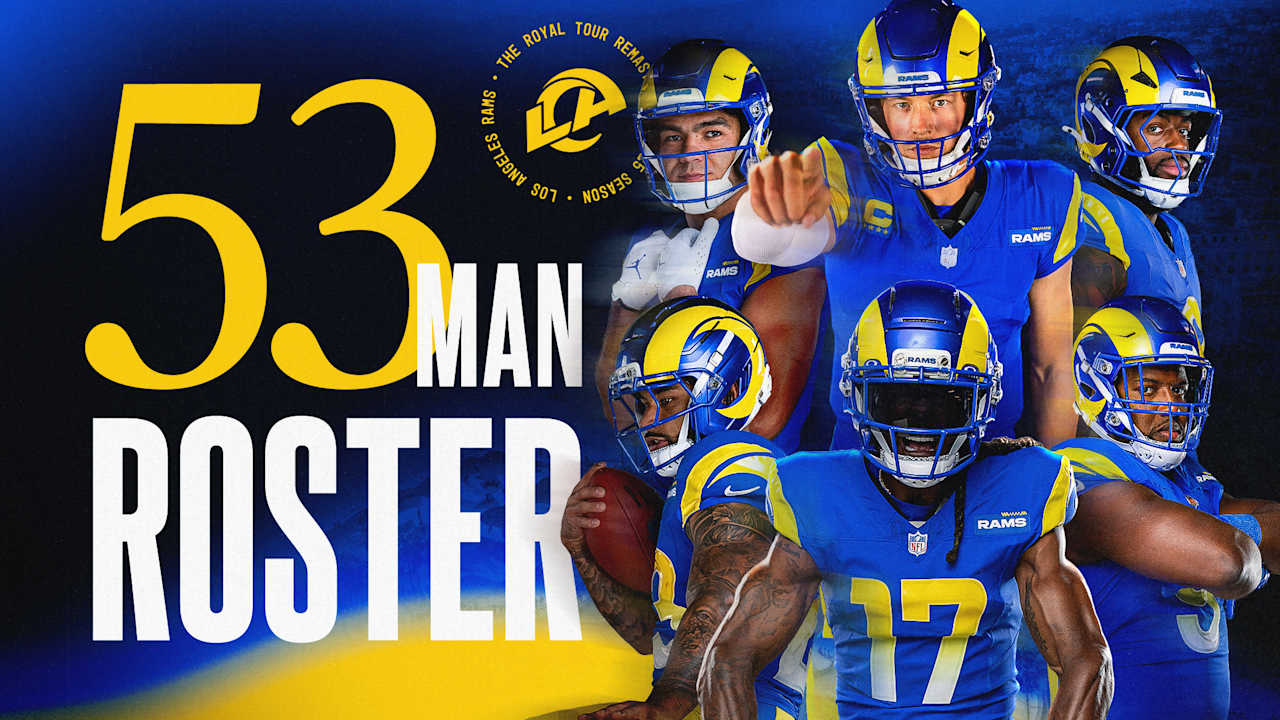 Rams announce initial 53-man roster for 2025 season - BVM Sports