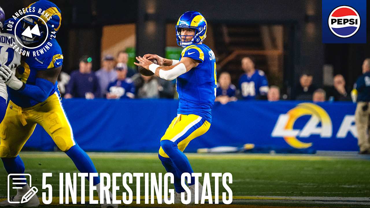 5 interesting stats from the Rams' 2024 offense: Elite play-action ...