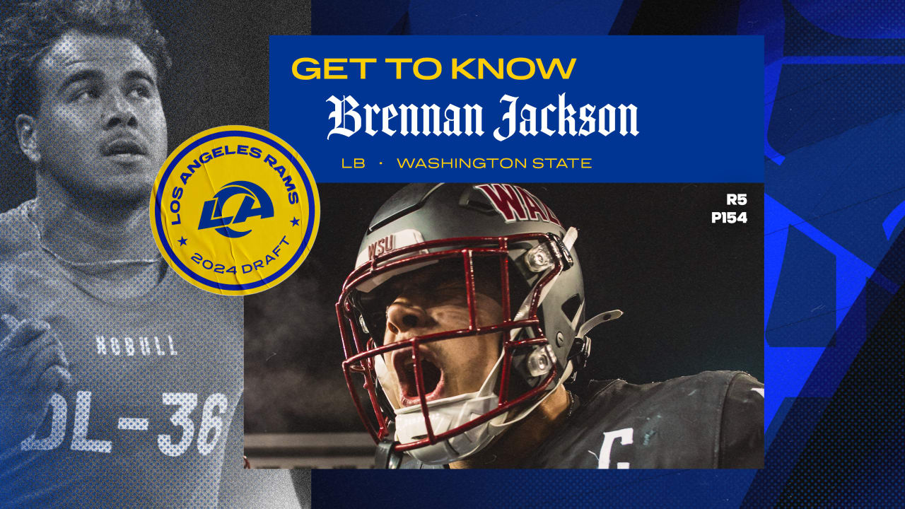 Get to know Washington State LB Brennan Jackson | Pick 154