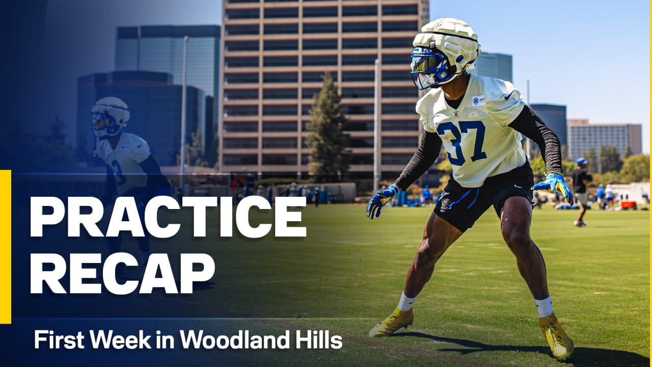 Rams new practice facility | Rams Practice Recap | New facility, same ...