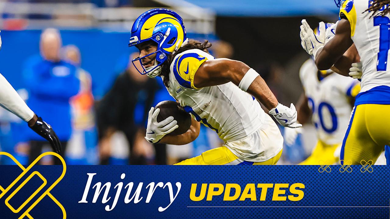 Puka Nacua and Steve Avila leave Lions game with knee injury; Joe ...