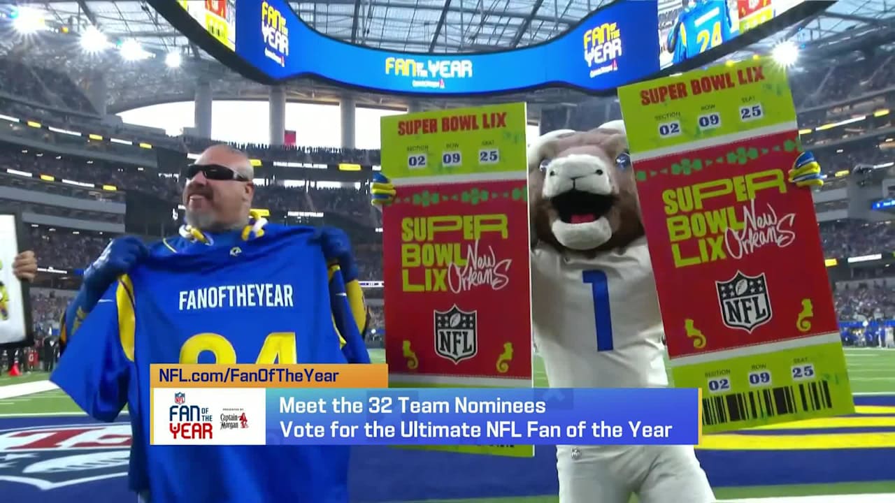 Good Morning Football highlights Rams Fan of the Year Gary Young