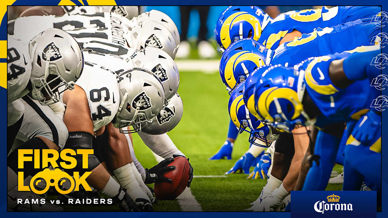 First Look: Rams host Raiders at SoFi Stadium in Week 7
