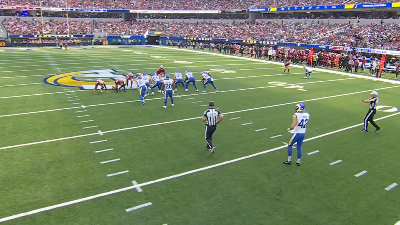 Ronnie Rivers fake punt | Los Angeles Rams Highlights | Rams running ...