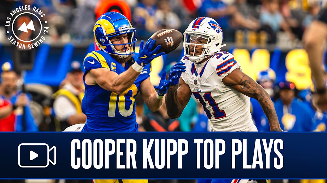 Los Angeles Rams Highlights - wide receiver Cooper Kupp - top plays from 2024 season