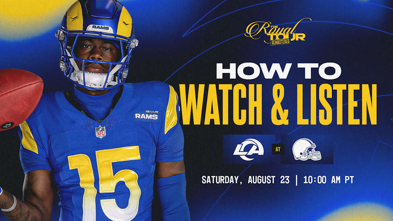 Los Angeles Rams at Cleveland Browns: How to watch, listen to and live ...