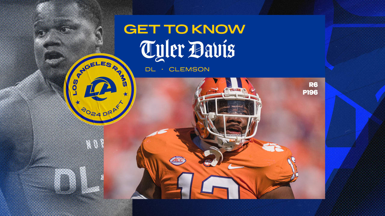 Get to know Clemson DL Tyler Davis | Pick 196