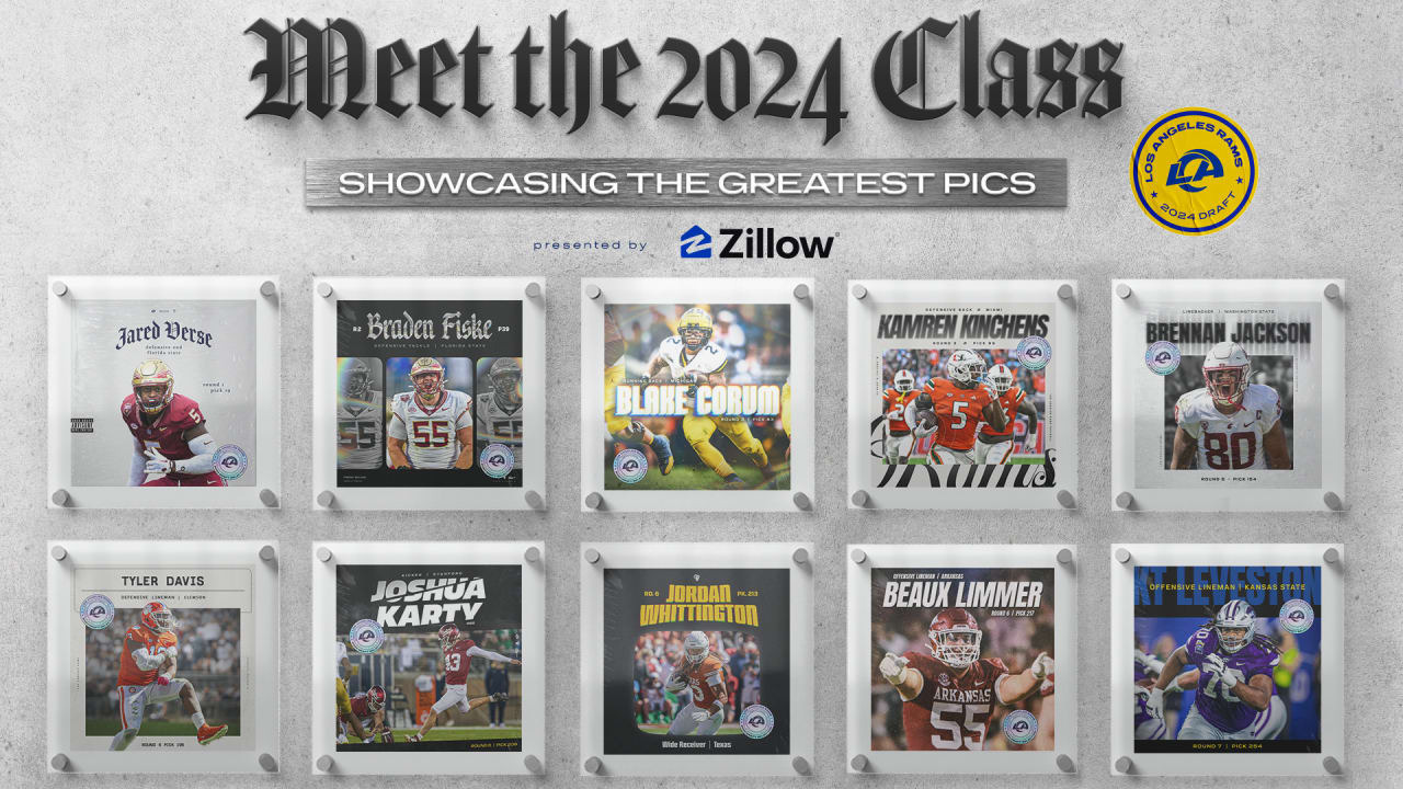 PHOTOS: Meet the Rams 2024 NFL Draft class