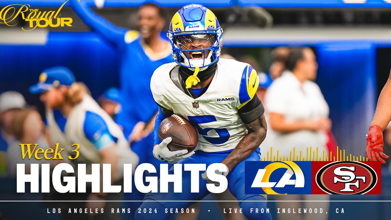 Tutu Atwell highlights, Kyren Williams touchdowns & more | Rams top plays vs. 49ers in Week 3 win