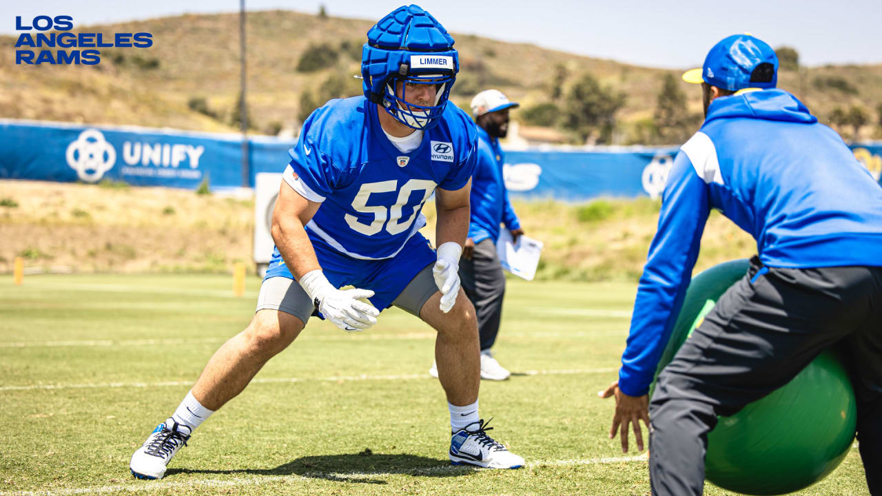 ROOKIE PHOTOS: From the Razorbacks to the Rams | Rookie OL Beaux Limmer ...