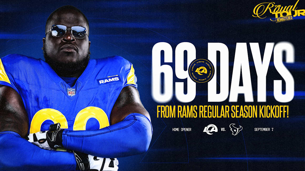 69 days to home opener - Los Angeles Rams offensive lineman Kevin ...
