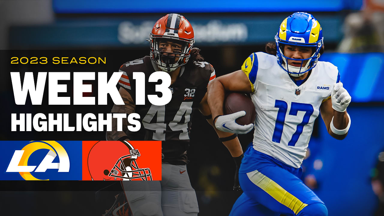 HIGHLIGHTS: Los Angeles Rams top plays vs. Cleveland Browns | wide ...