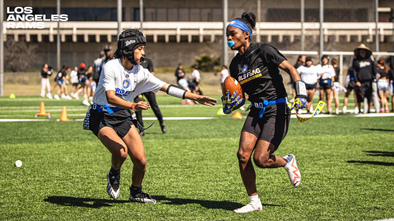 Los Angeles Rams Community | Rams host inaugural Girl's Flag Spring ...