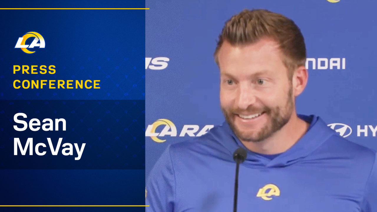 Rams head coach Sean McVay talks final injury updates ahead of Week 13 ...