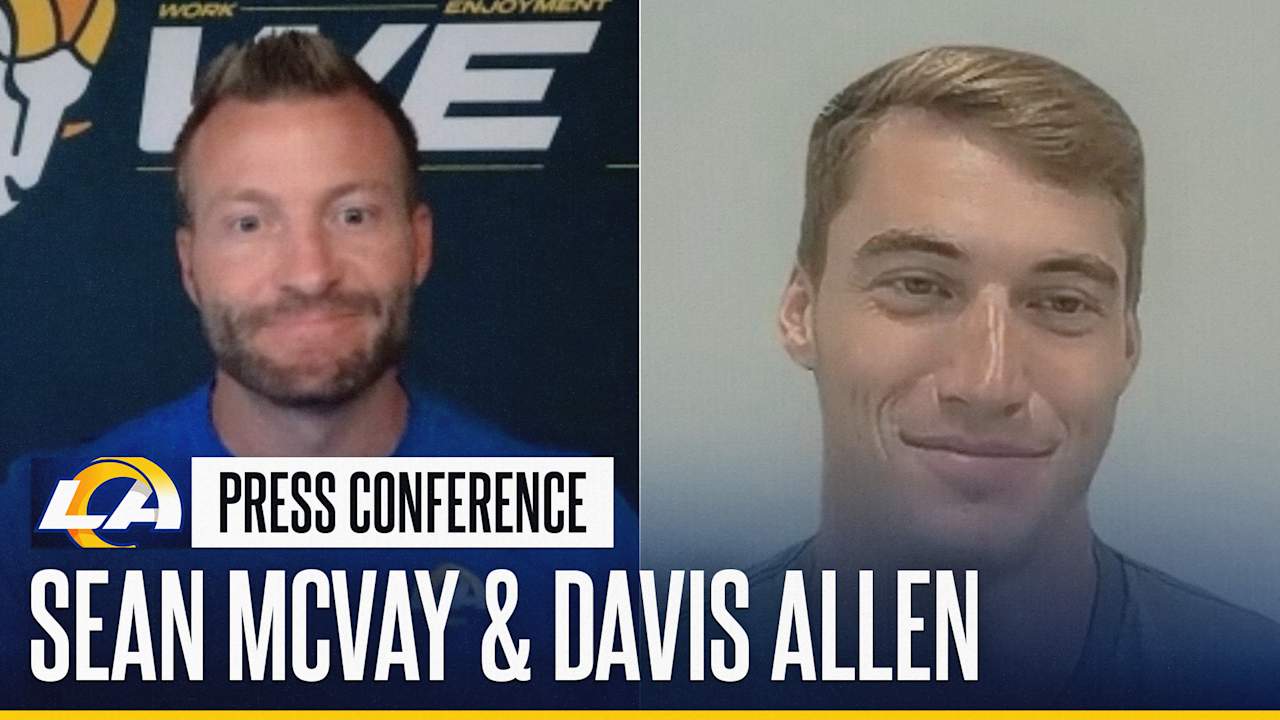 Los Angeles Rams head coach Sean McVay on wide receiver Puka Nacua's ...