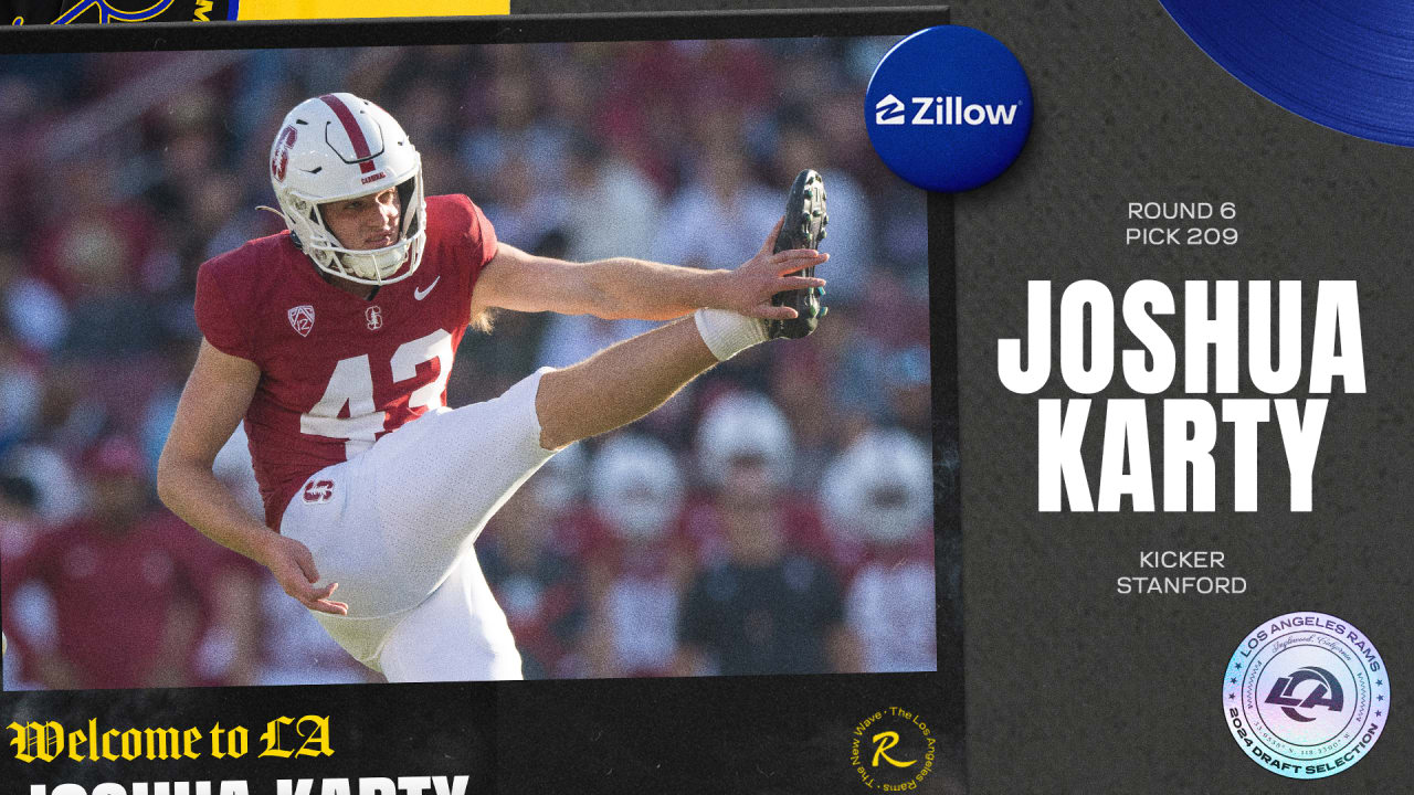 2024 NFL Draft: Kicker Joshua Karty, Stanford, Round 6, Pick 209