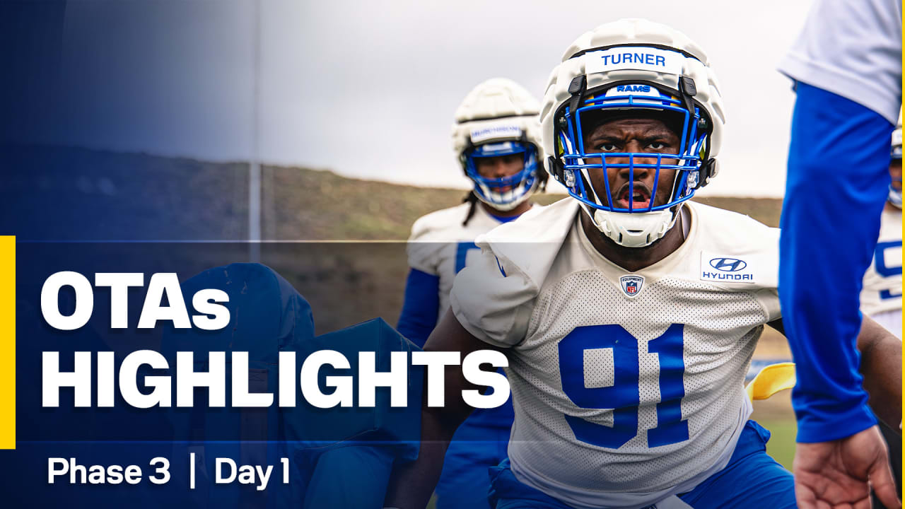 Rams OTAs Highlights | Feeling like football again | Phase 3 Day 1