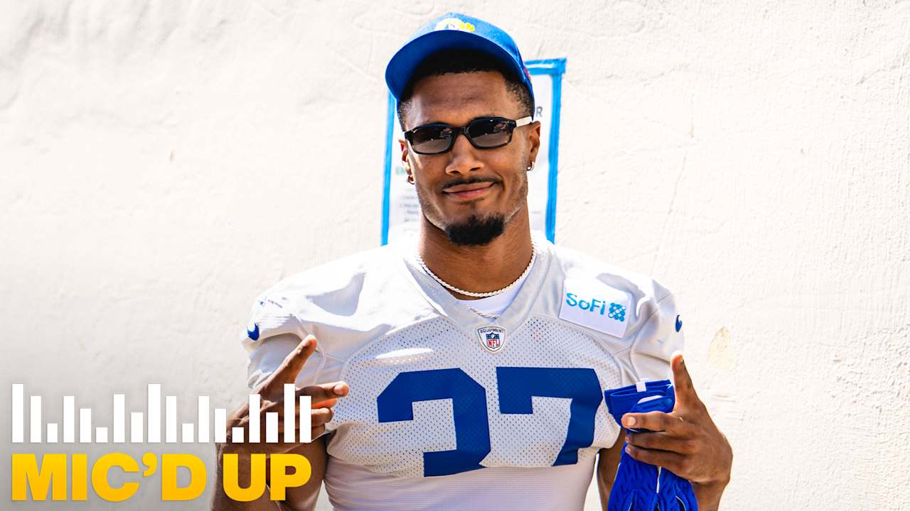 Los Angeles Rams defensive back Quentin Lake Mic’d Up at training camp ...
