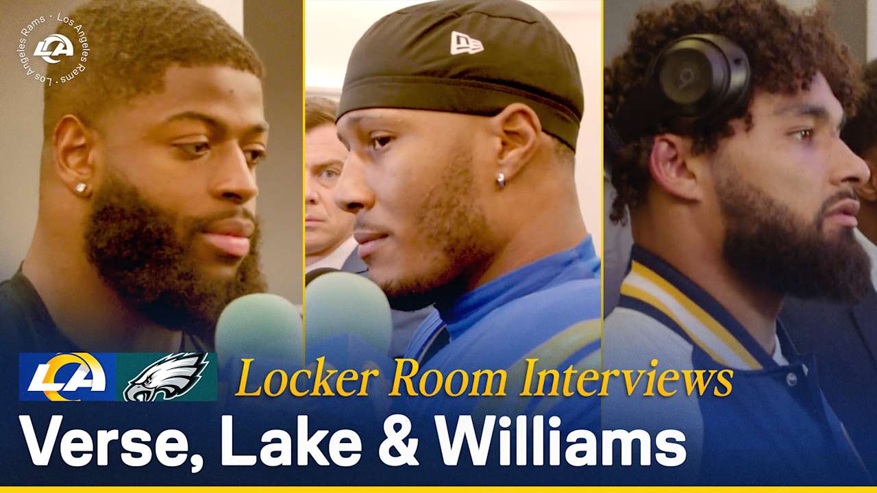 Jared Verse, Quentin Lake & Kyren Williams react to Week 12 Sunday ...