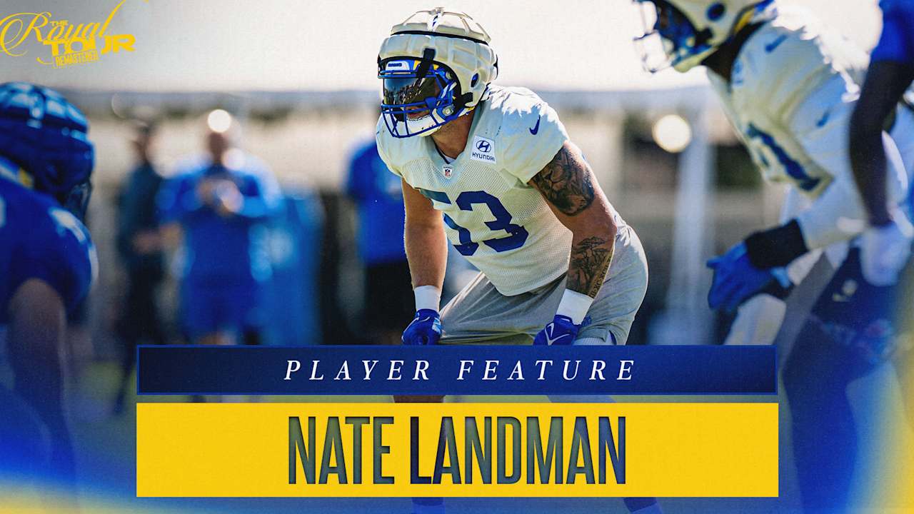 Feature: Inside linebacker Nate Landman quickly earning Rams teammates ...
