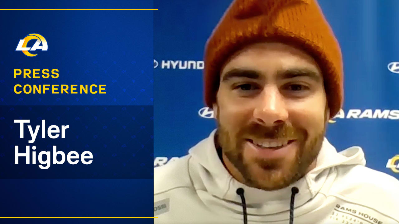 Rams tight end Tyler Higbee on two-touchdown performance vs. Cardinals ...