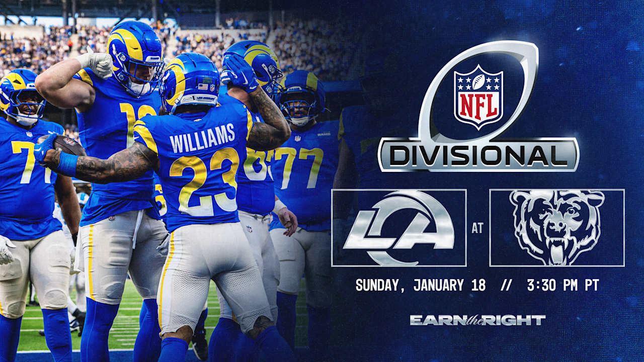 Rams to face Bears in Divisional Round of playoffs