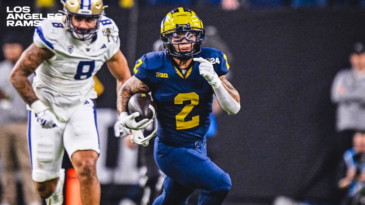 Getting drafted by Rams a 'full circle' moment for RB Blake Corum, 83rd ...