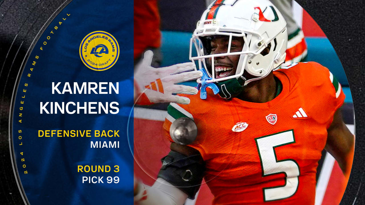 PHOTOS: Meet new Rams DB Kamren Kinchens | 2024 NFL Draft