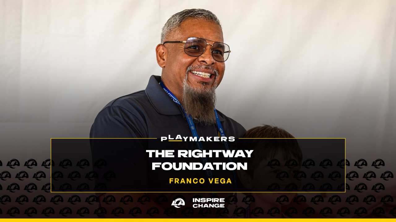 Franco Vega of The RightWay Foundation is Rams' fifth 'pLAymaker ...