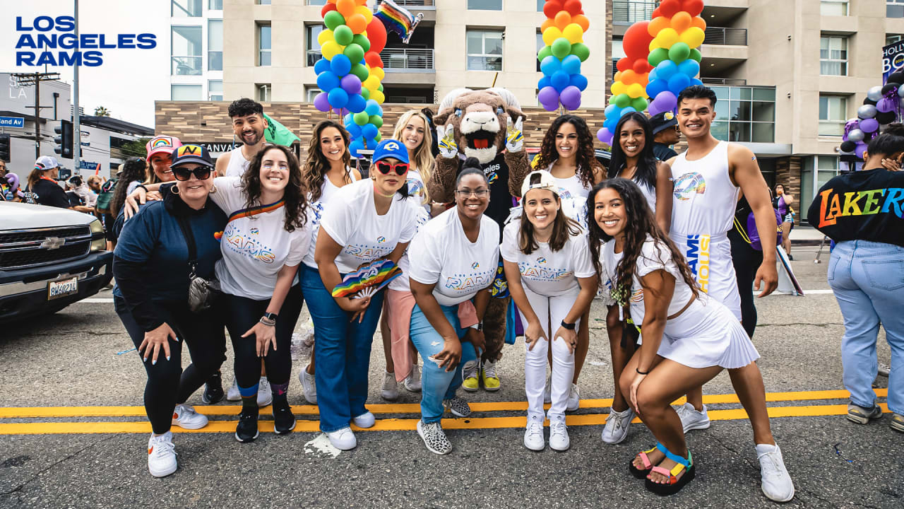 COMMUNITY PHOTOS: Rams celebrate Pride in June | LA Pride Parade ...