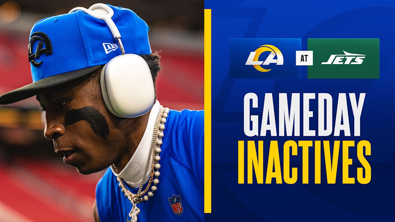 Cornerback Emmanuel Forbes Jr. among Rams' inactives for Week 16 at Jets