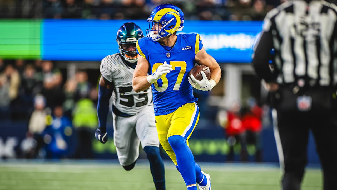Davis Allen 27-yard catch - Los Angeles Rams Highlights - Week 16 vs ...