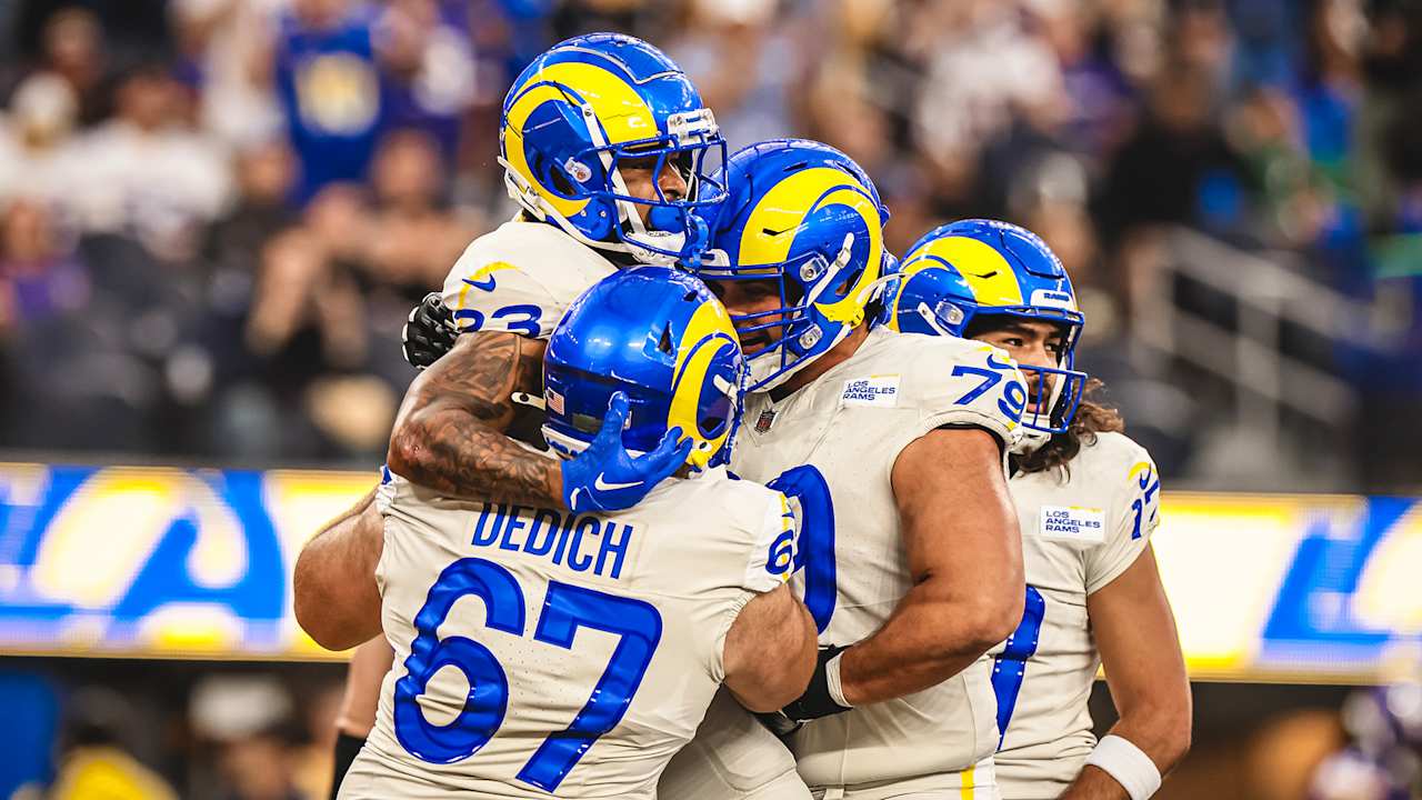 Kyren Williams touchdown catch | Los Angeles Rams Highlights | Week 8 ...