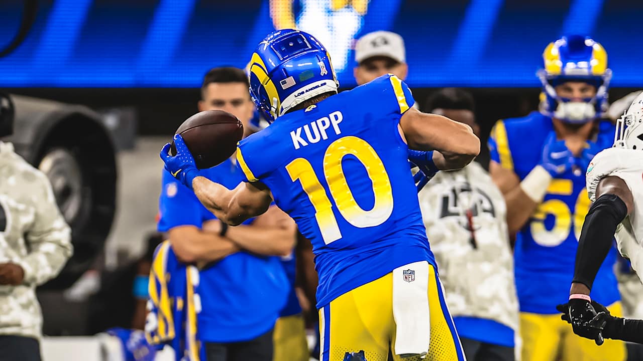 Cooper Kupp one-handed catch | Los Angeles Rams Highlights | Week 10 vs ...