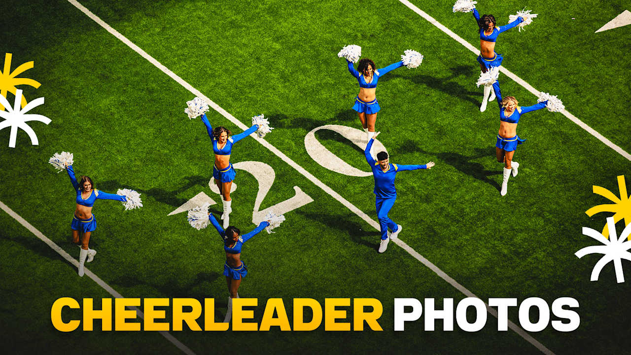 CHEER PHOTOS: Rams Cheerleaders brought the heat to SoFi Stadium in ...
