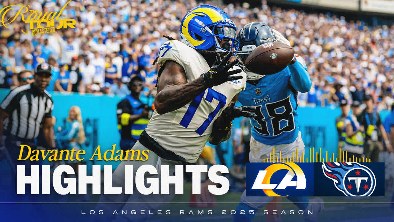 Every Davante Adams reception in 106-yard game vs. Titans: First Rams ...