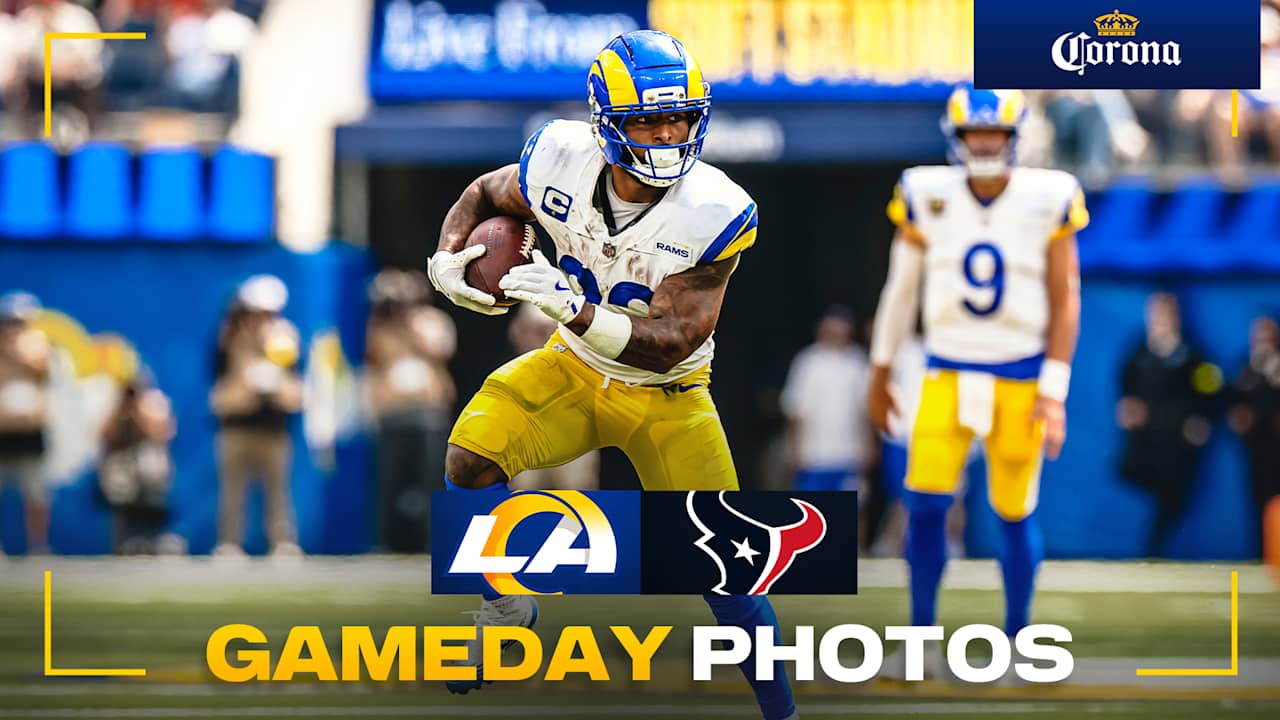GAME PHOTOS: Rams face Houston Texans for home opener at SoFi Stadium
