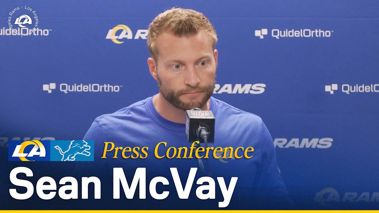 Sean McVay Postgame Press Conference | Head coach Sean McVay on loss to ...