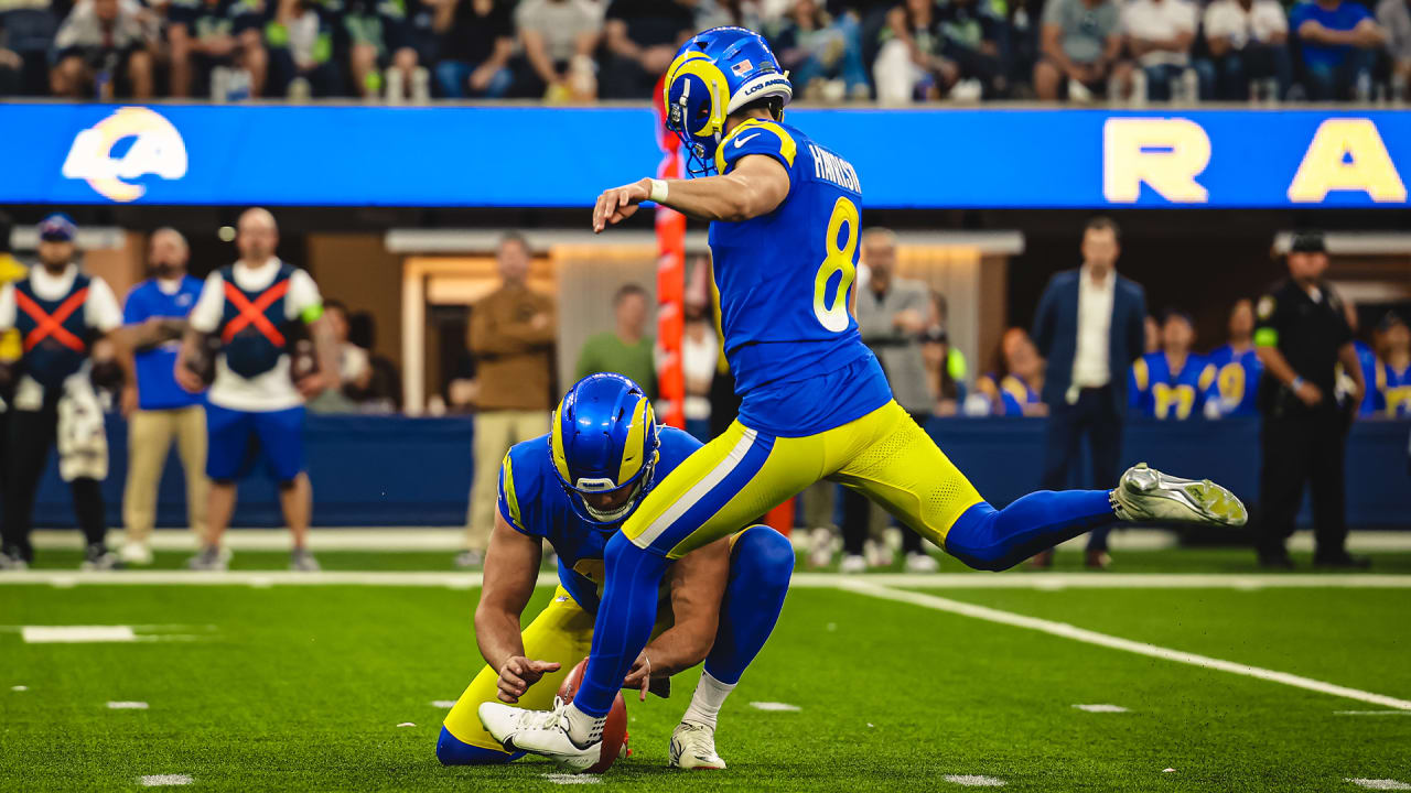 Los Angeles Rams kicker Lucas Havrisik's 22-yard field goal gives Rams ...