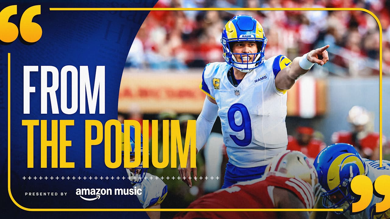 From the Podium: Sean McVay, Matthew Stafford, Davante Adams and ...