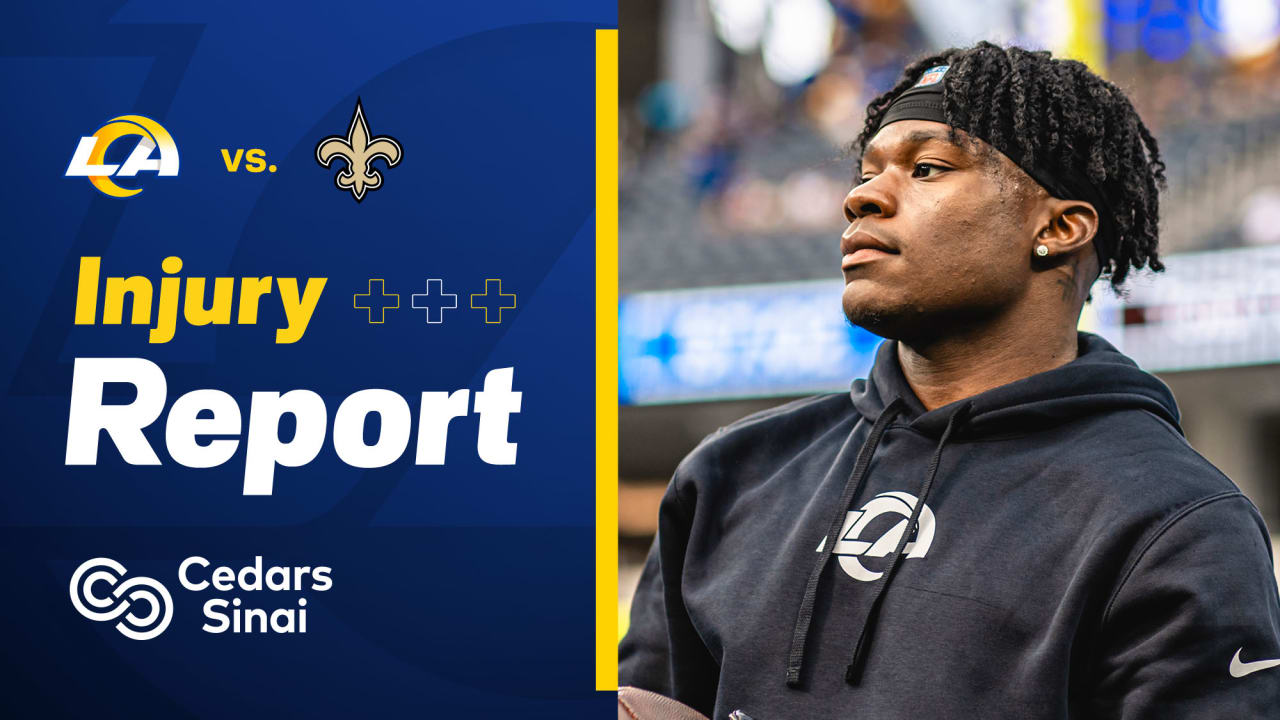 Injury Report 12/20: Rams defensive back Tre Tomlinson ruled out for ...