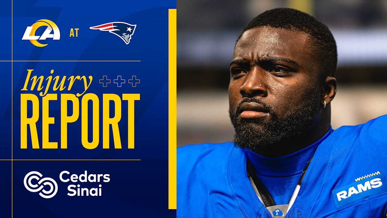 Injury Report, Week 11 at Patriots: Rams' Rob Havenstein, Neville Gallimore and Charles Woods ...