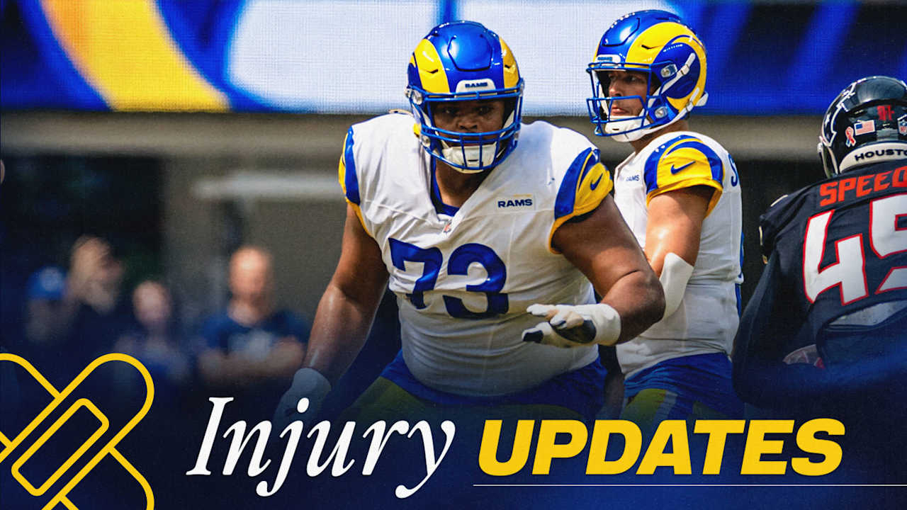 Rams Injury Updates: Offensive linemen Kevin Dotson and Steve Avila ...