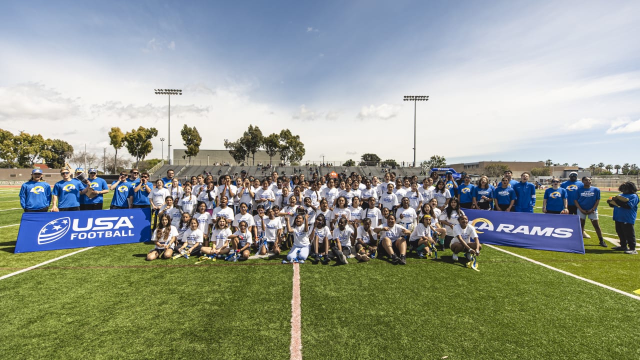 Rams inspire the next generation of athletes in celebration of Women’s ...